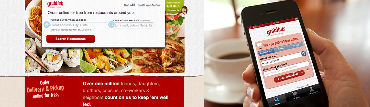 GrubHub - Ecommerce Store
